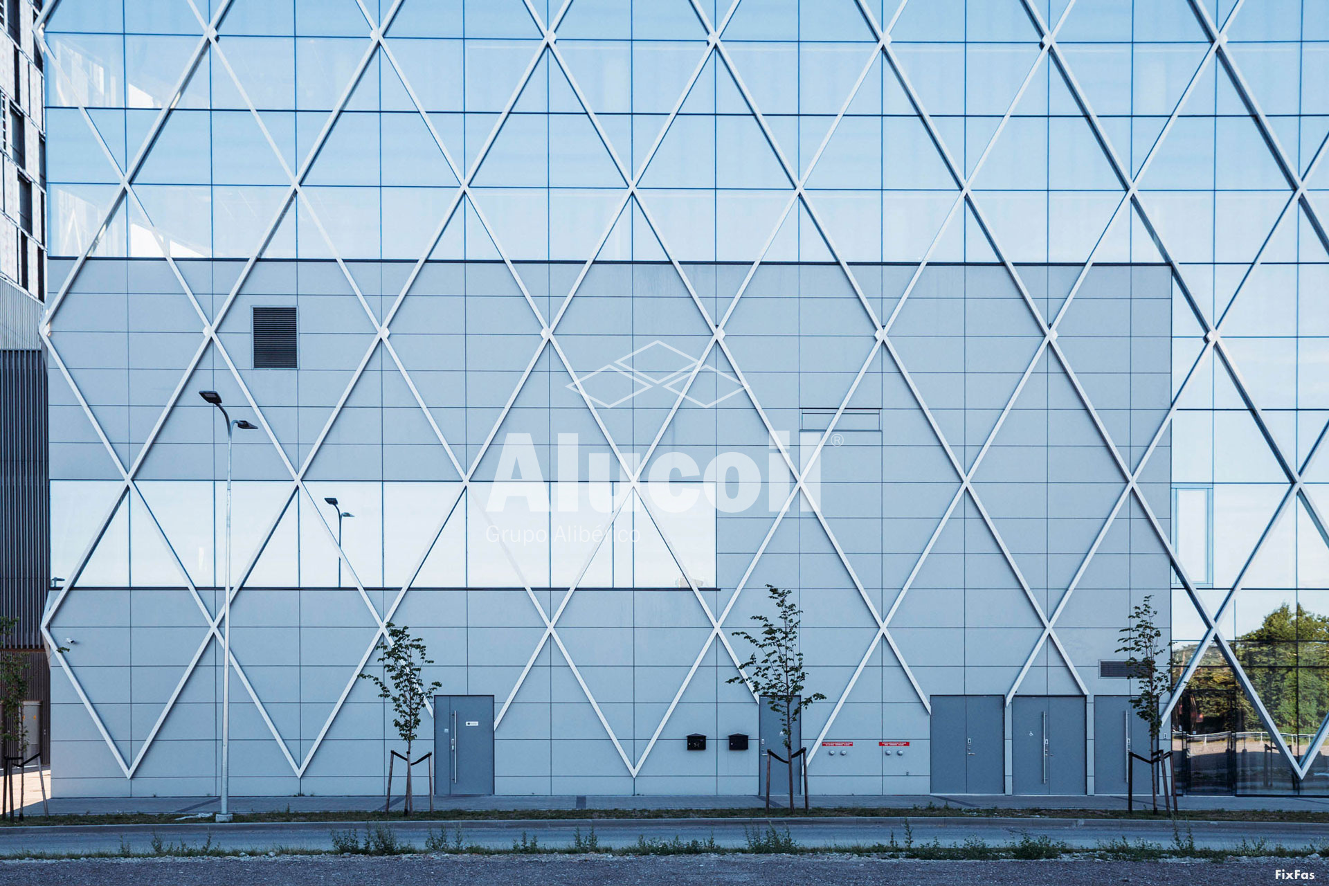Alucoil Design - Aas Eesti Telekom Commercial building