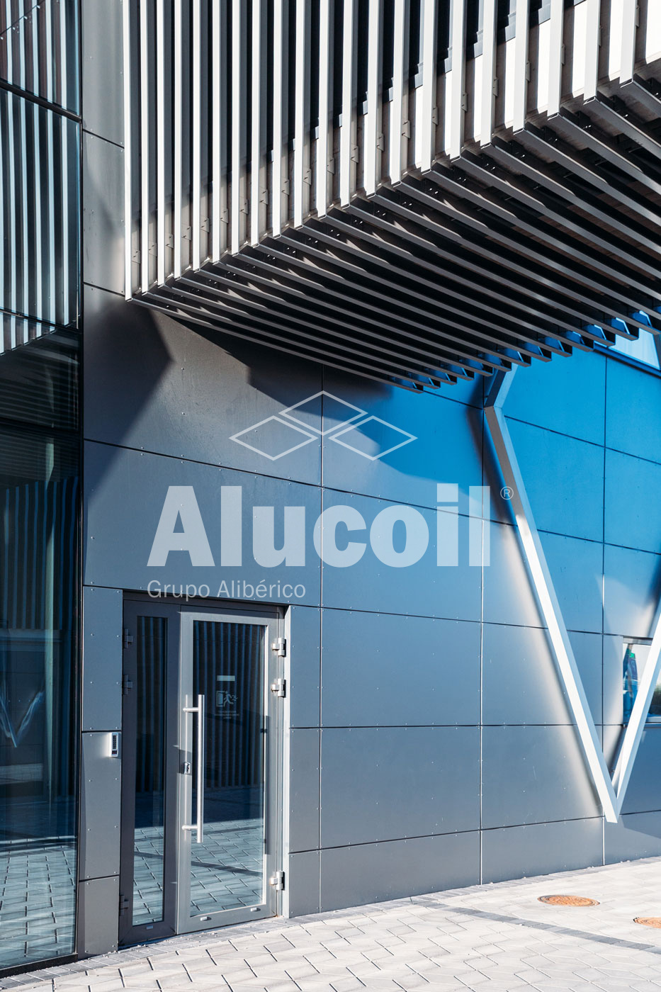 Alucoil Design - Aas Eesti Telekom Commercial building